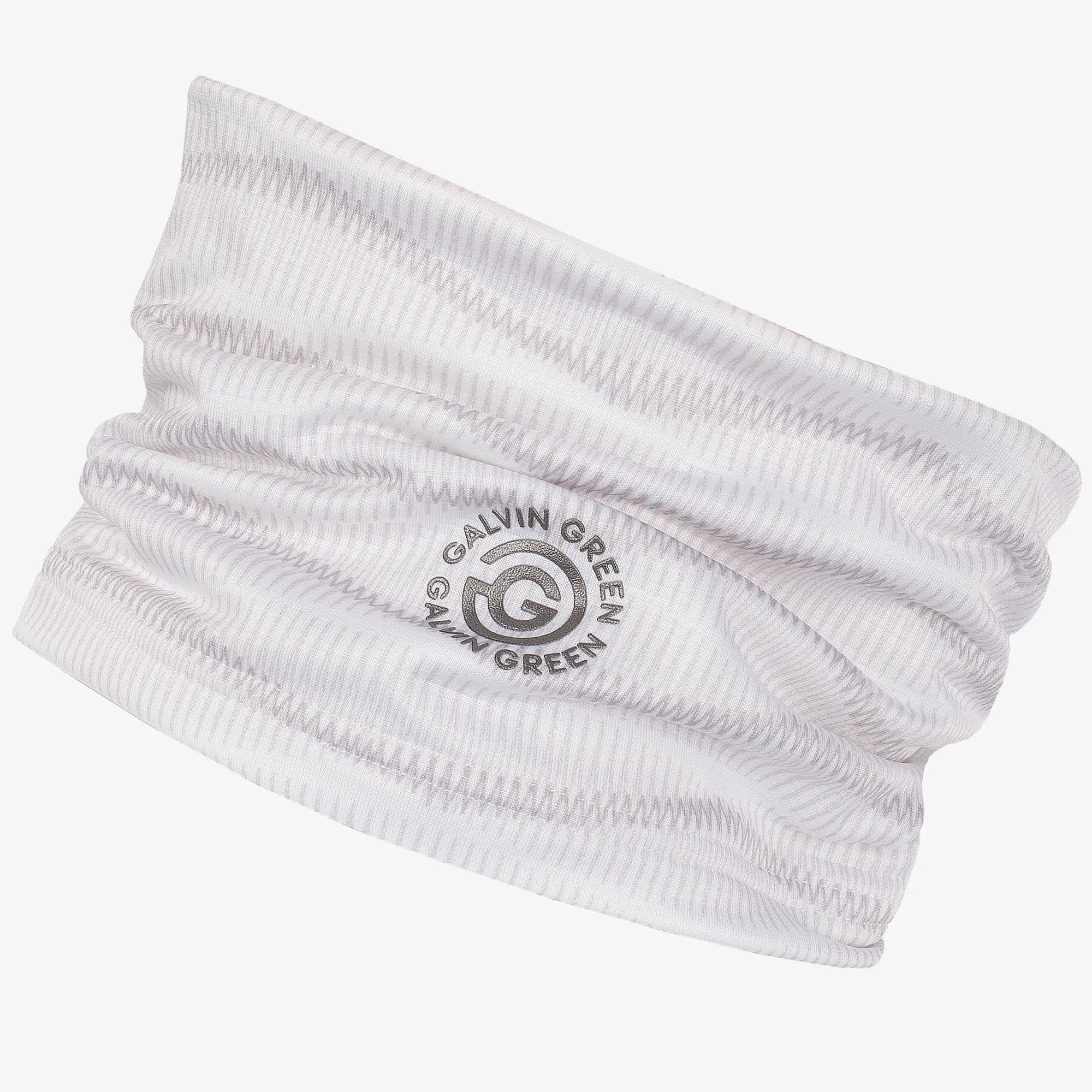 Donovan Insulating golf neck warmer White/Cool Grey – Galvin Green